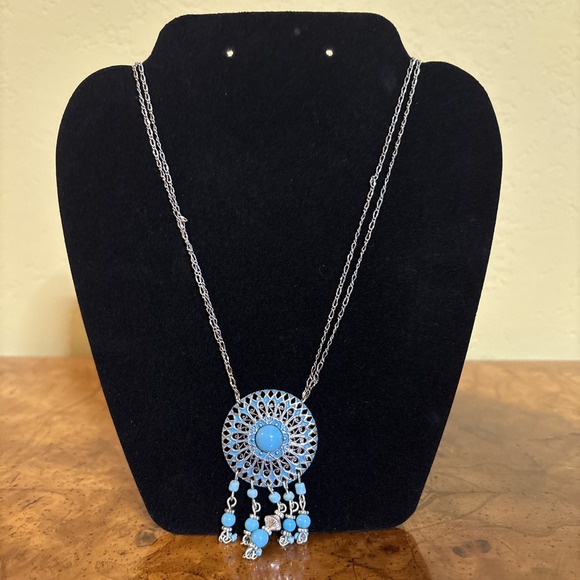 Avon | Jewelry | Vintage Avon Nina Ricci Nr Silvertone Turquoise ...